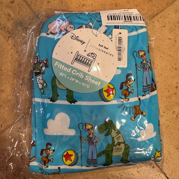 Little Sleepies | Bedding | Little Sleepies Toy Story Fitted Crib Sheet ...